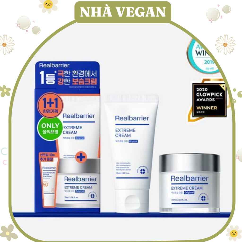 KEM DƯỠNG ẨM PHỤC HỒI DA REAL BARRIER EXTREME CREAM/ INTENSE MOISTURE ...