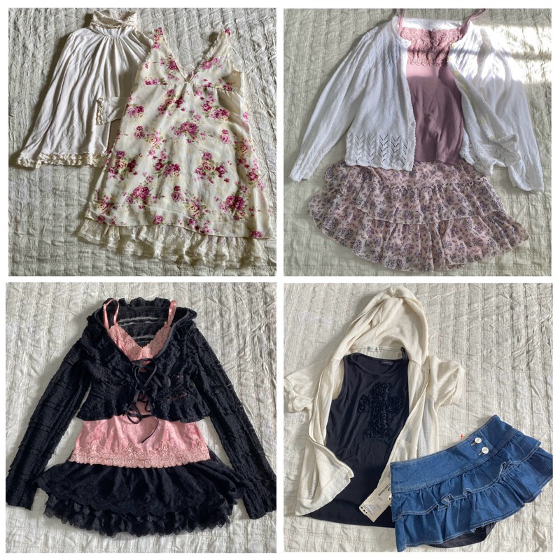/UPDATE 4-12/ Set y2k,coquette, shoujo girl ..quần áo váy 2hand Nhật ...