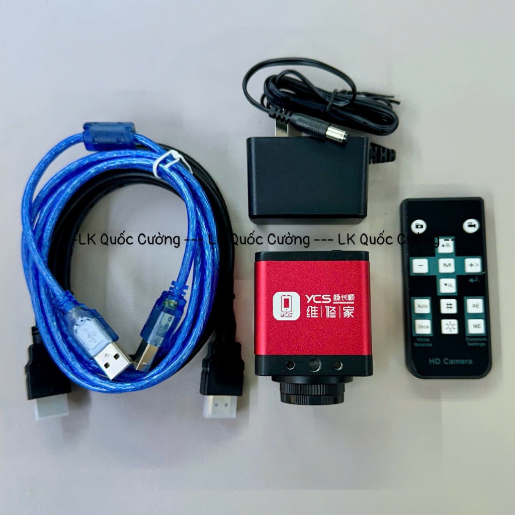 Camera HDMI YCS 4K QUAD HD gắn kính hiển vi 3 mắt | Shopee Việt Nam