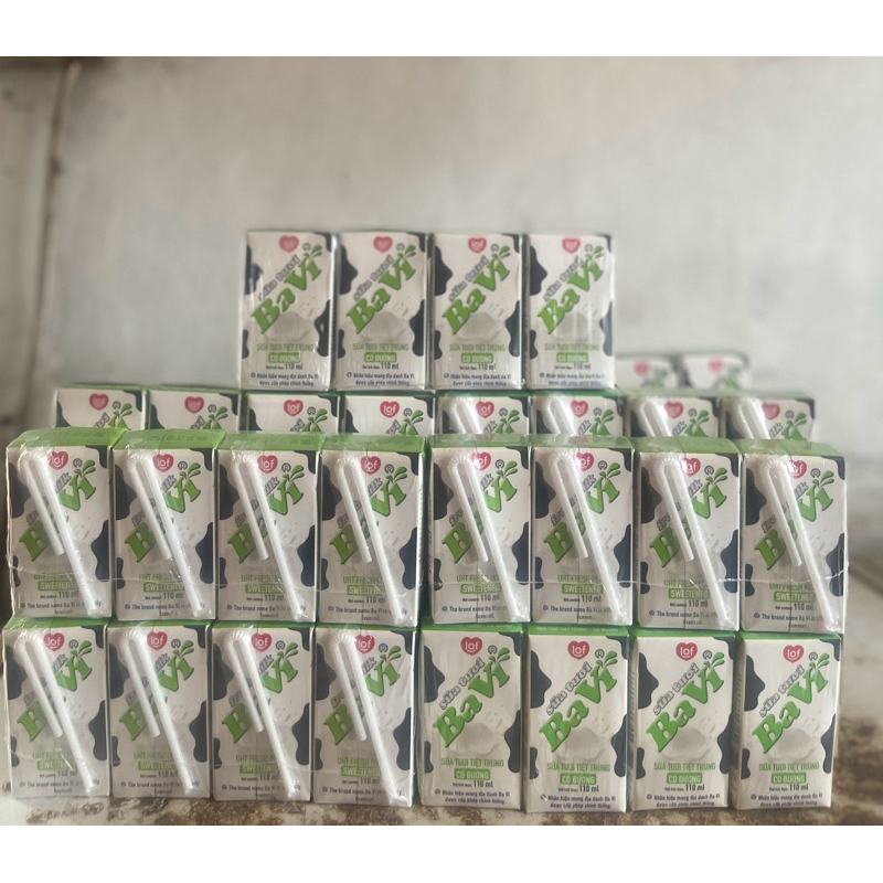 Sữa Ba Vì lof 110ml/ thùng 48 hộp | Shopee Việt Nam