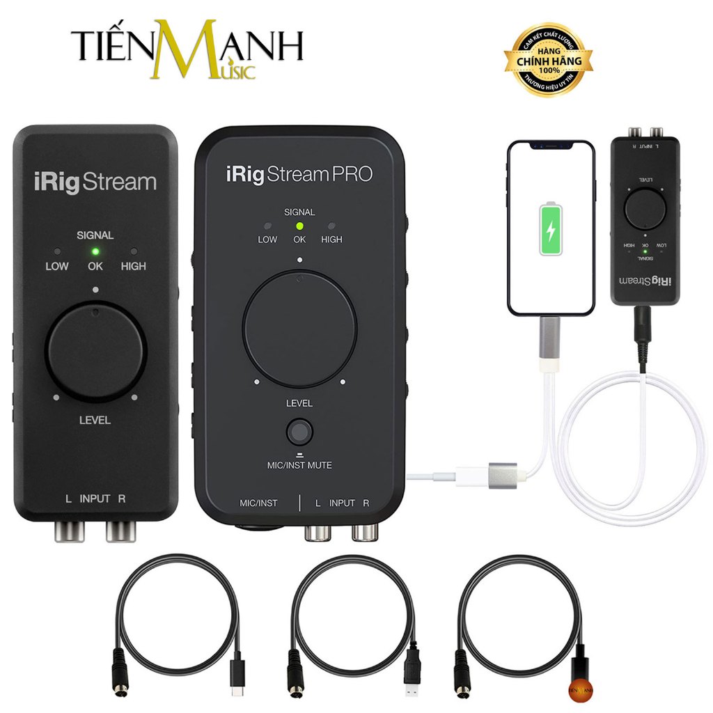 [Chính Hãng Ý] Thiết Bị Thu Âm, Livestream iRig Stream Stereo, Stream ...