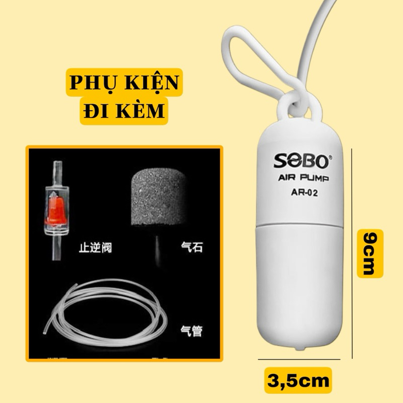 MÁY SỦI OXY USB MINI SOBO - AR 02 | Shopee Việt Nam