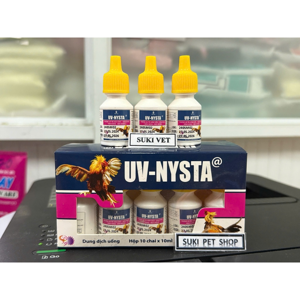 UV-NYSTA - SẢN PHẨM DÀNH CHO GÀ ( 10ml / lọ ) - HÀNG CHÍNH HÃNG UV ...