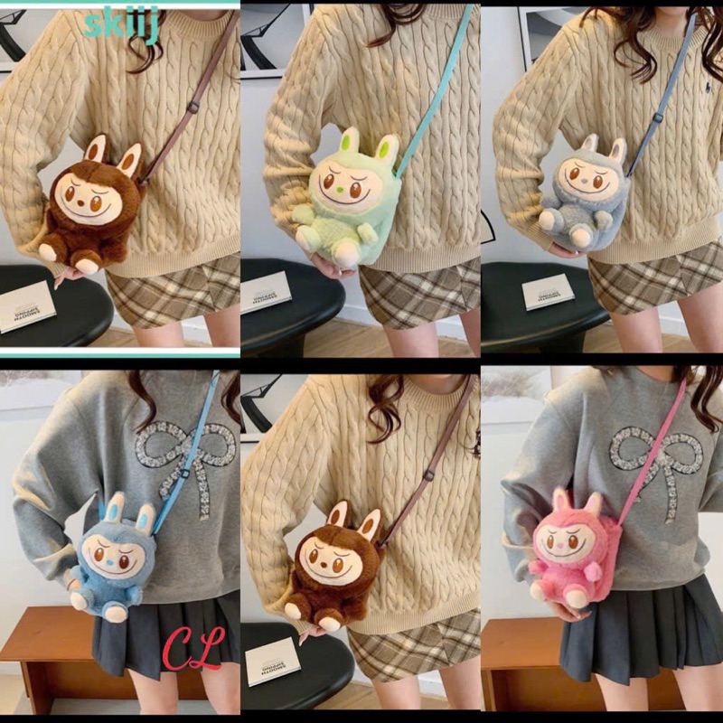 Túi đeo chéo hoạt hình labubu | Shopee Việt Nam