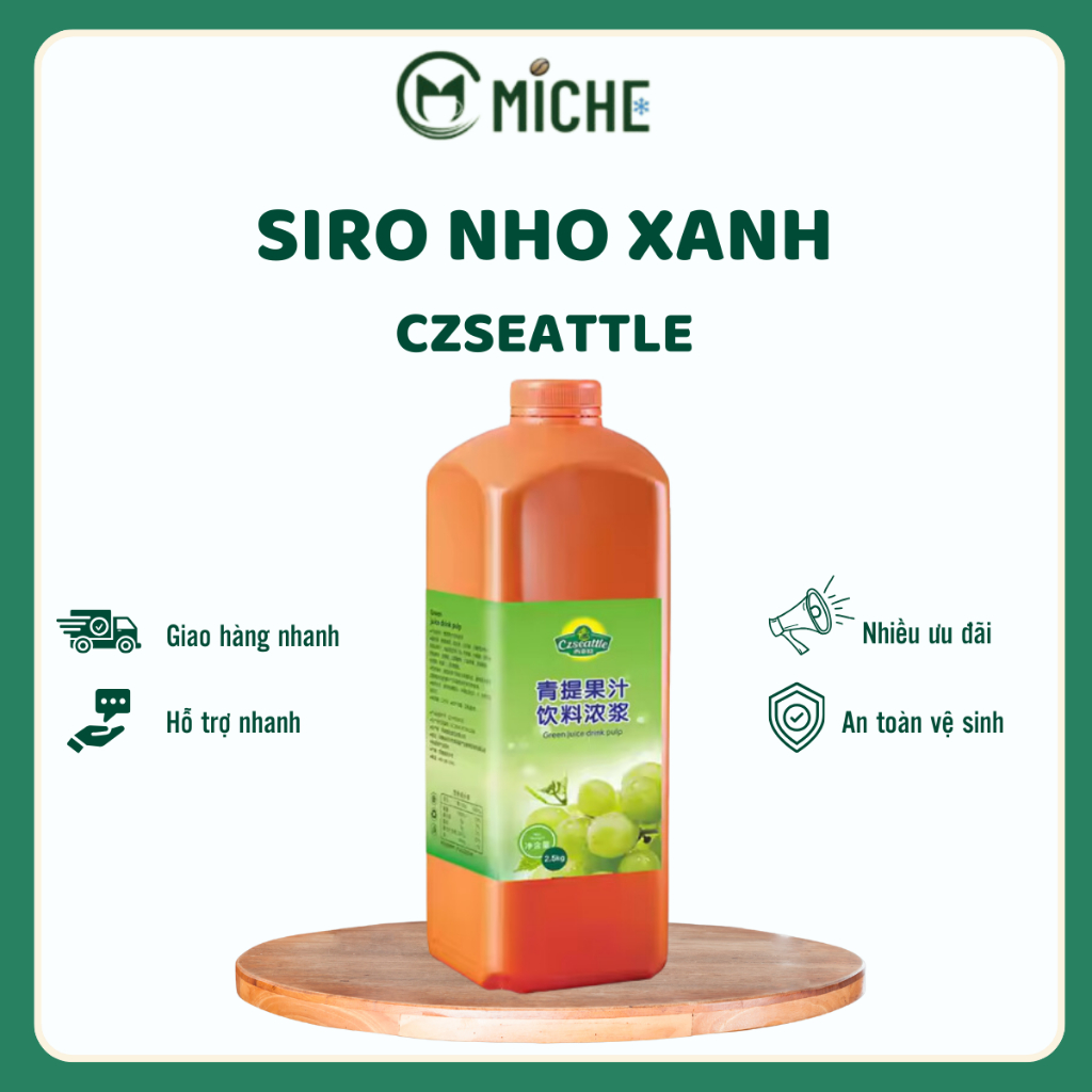 Siro Nho Xanh, Czseattle, 2.5Kg | Shopee Việt Nam