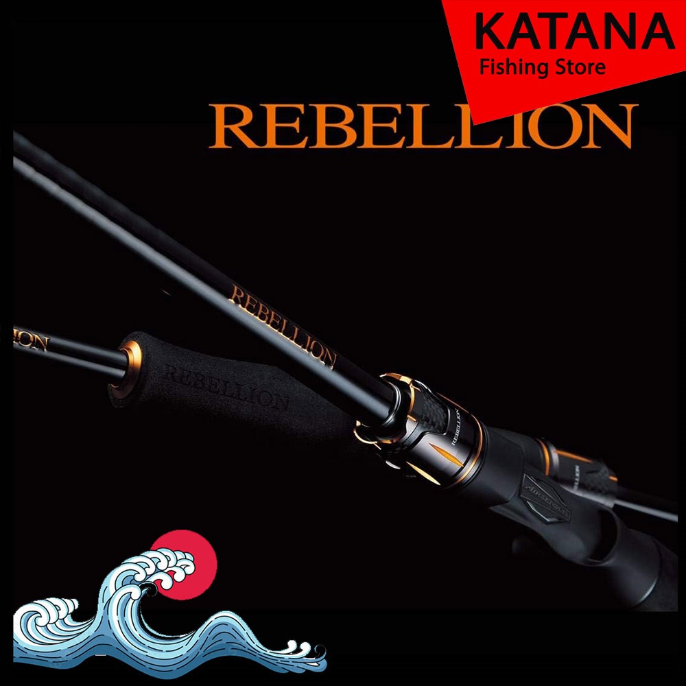 [Katana Fishing] Cần câu lure Daiwa Rebellion - Máy Đứng Máy Ngang | Shopee Việt Nam