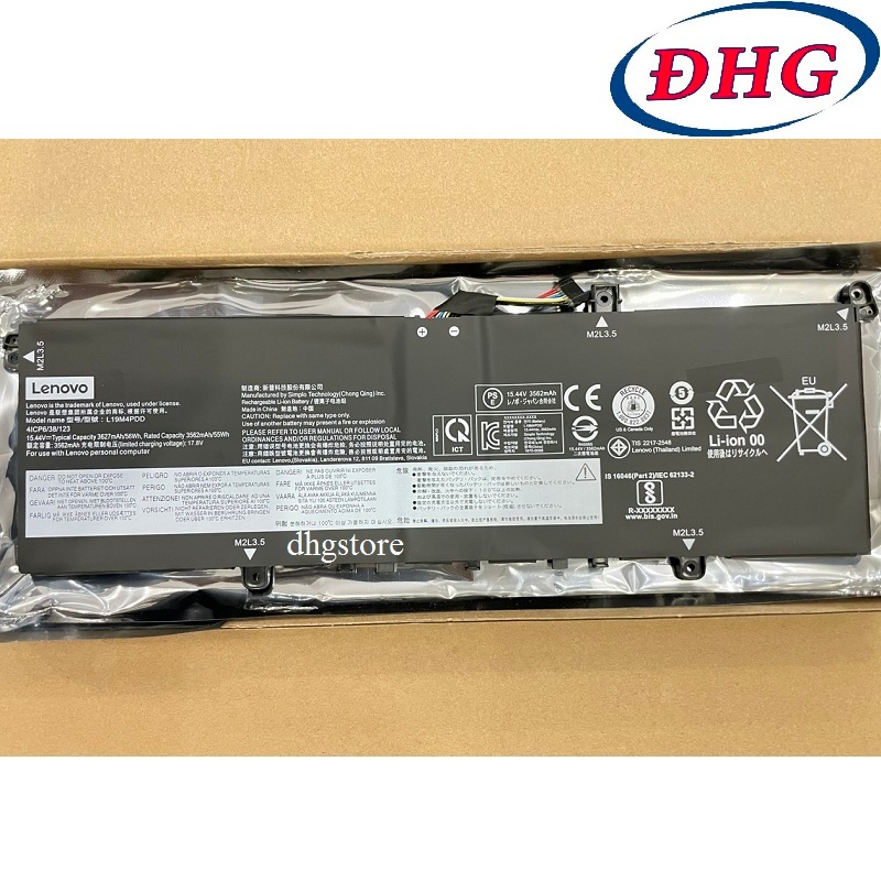 Pin laptop Lenovo ThinkBook 13S G2 ITL, 14S G2 ITL, L19M4PDD L19D4PDD ...