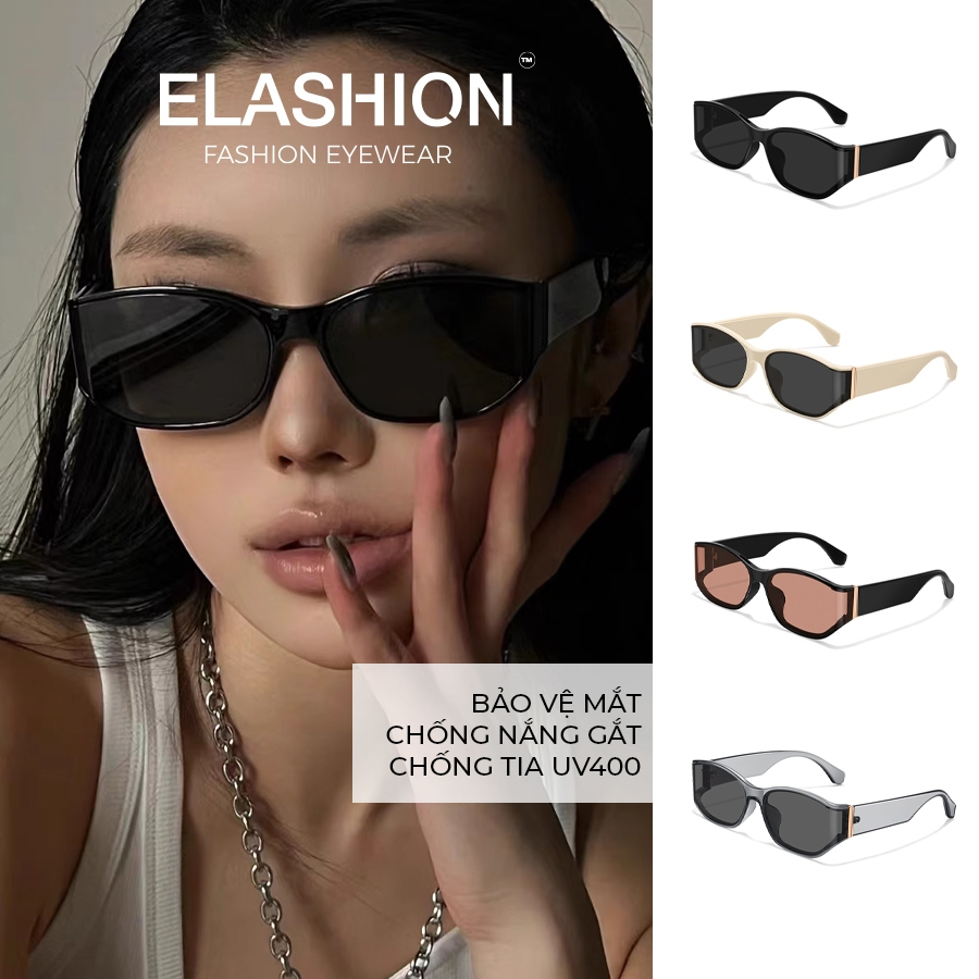 Kính râm Nam Nữ ELASHION, Gọng kính TR90 bền bỉ cùng tròng kính phân cực chống tia UV400 - E184 ...