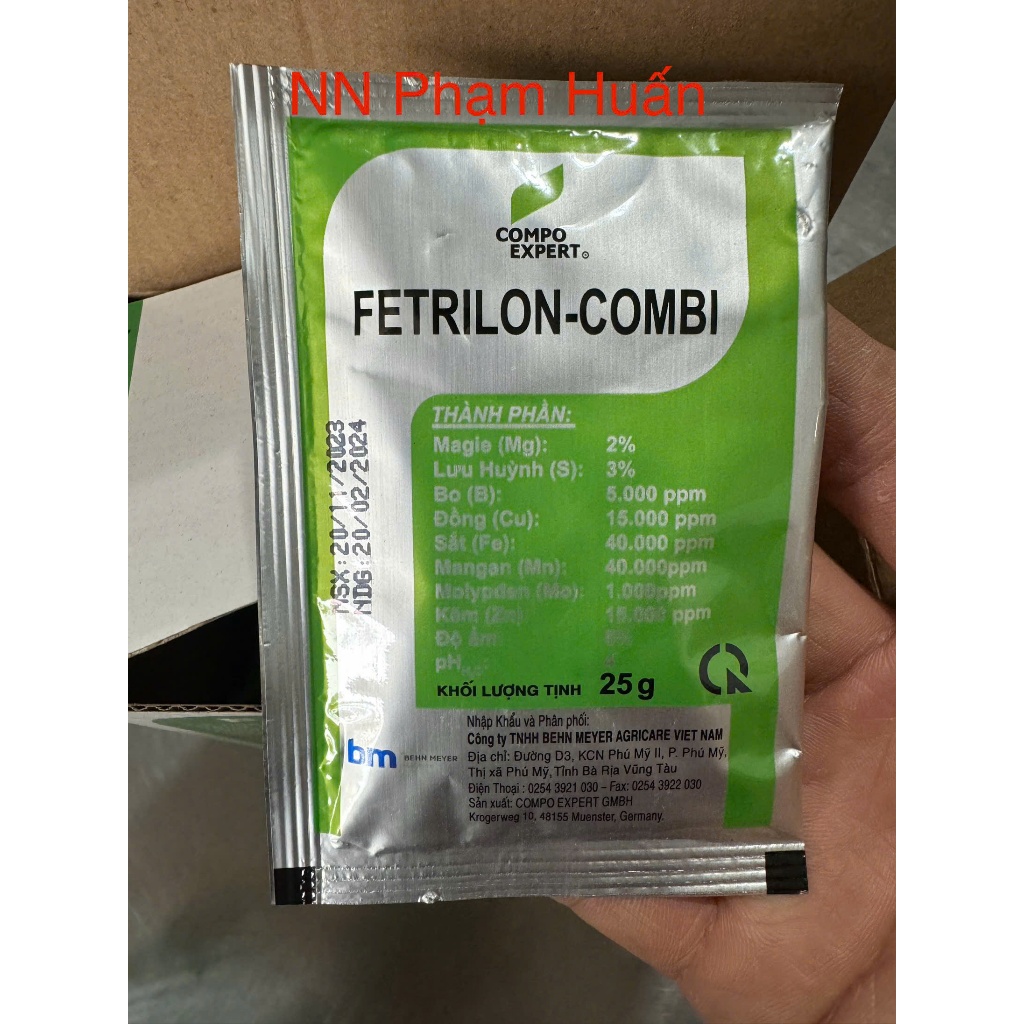 Phân bón lá FETRILON-COMBI (gói 25g) Phân trung vi lượng Đức | Shopee ...