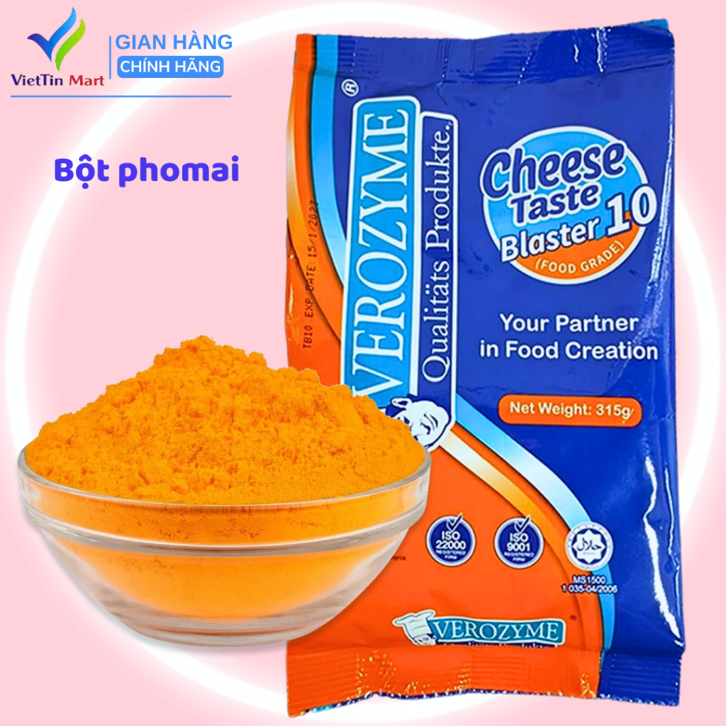 Bột Phô Mai Lắc Verozyme Malaysia Túi 315g | Shopee Việt Nam