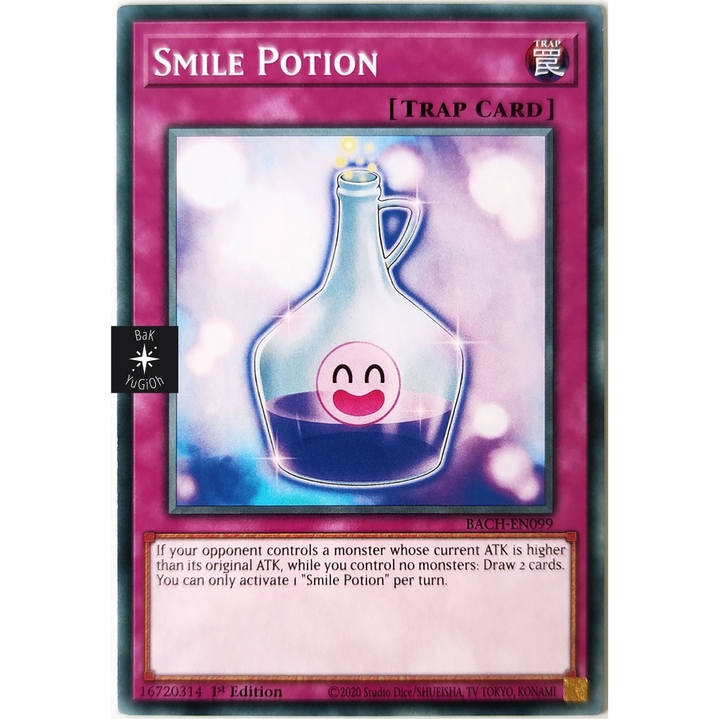 [BaK Yu-Gi-Oh!] [Thẻ Bài Chính Hãng] Smile Potion |EN| Common | Shopee ...