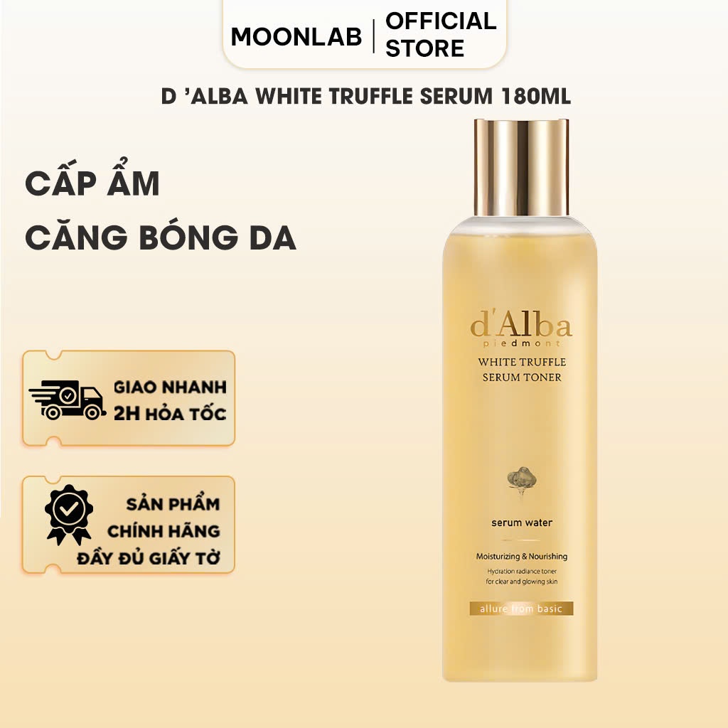 Toner d'alba serum cải thiện lỗ chân lông, dưỡng ẩm lên tới 100 giờ 180ml - LM233 | Shopee Việt Nam