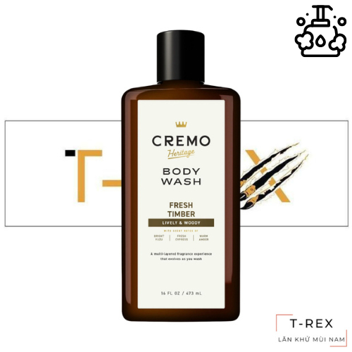 SỮA TẮM Hương Nước Hoa Cremo Heritage Green Collection Body Wash Fresh ...