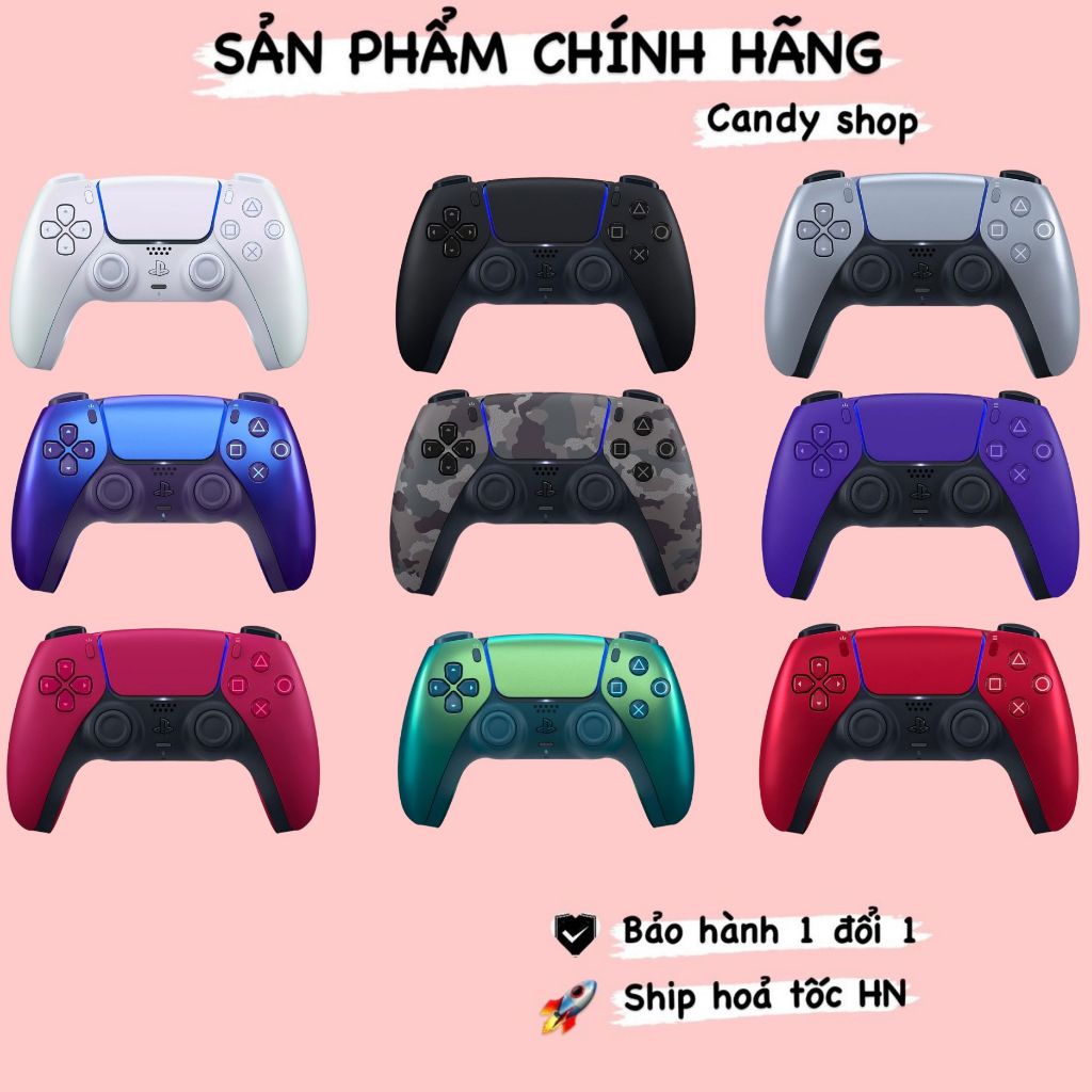 Tay Cầm PS5 - PlayStation 5 DualSense Wireless Controller ( Tặng núm ...