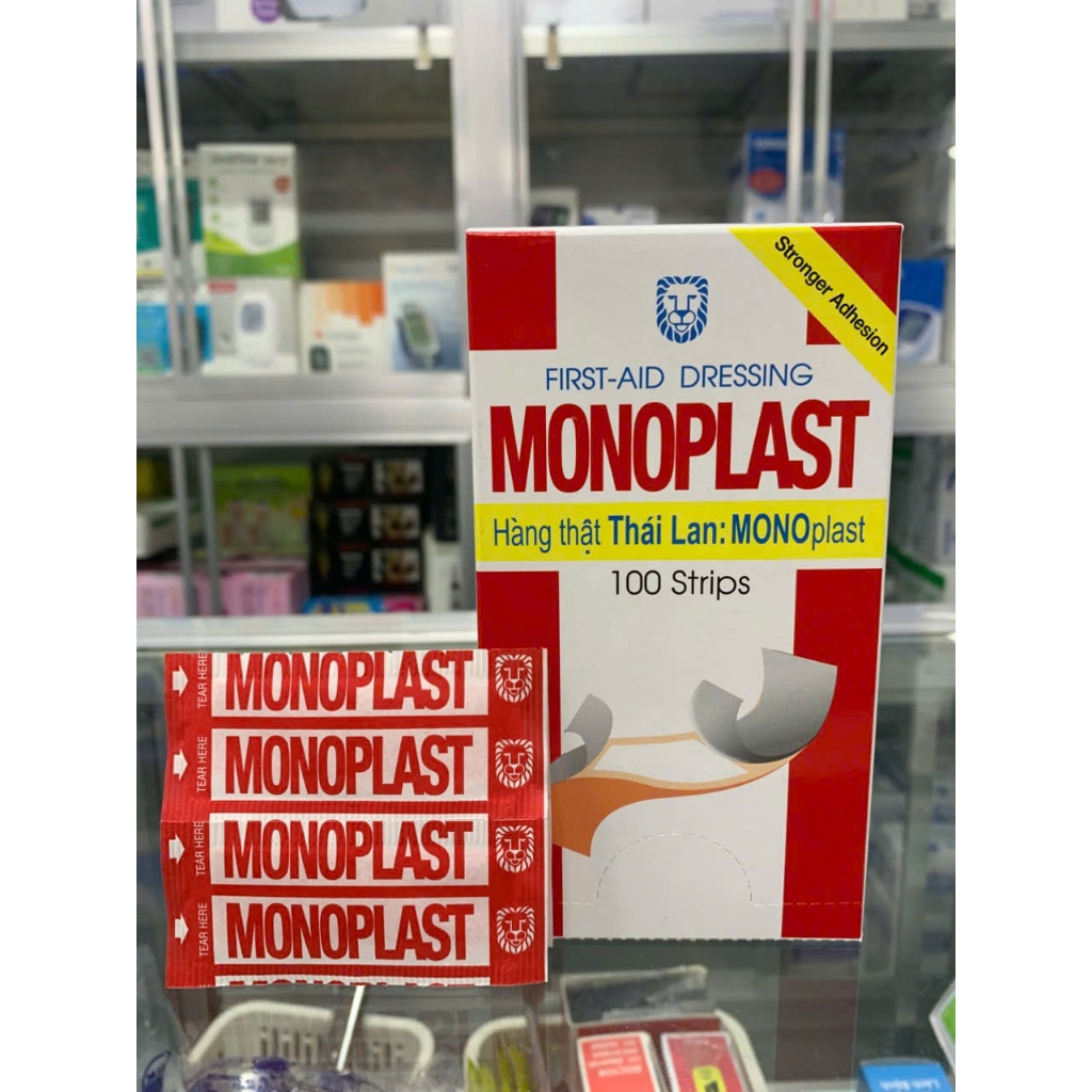 Băng cá nhân Monoplast Thái Lan - Hàng chính hãng | Shopee Việt Nam
