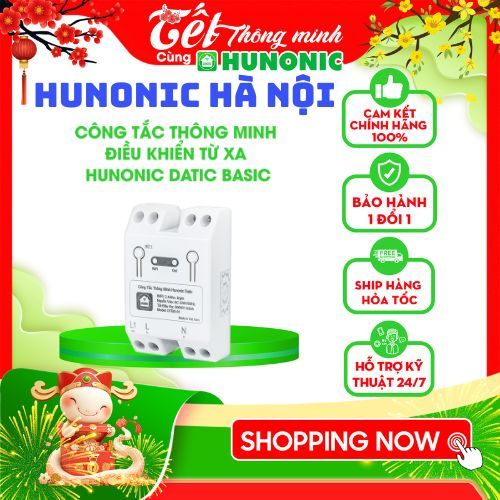 Hunonic Datic Basic Công Tắc Wifi Điều Khiển Trên Điện Thoại, Hẹn Giờ ...