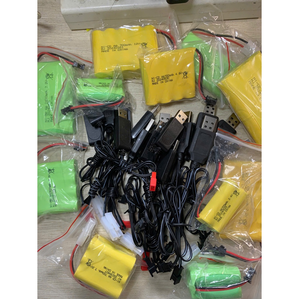 Dây Cáp Sạc Pin Xe Điều Khiển Từ Xa 3.6v 4.8v 3.7v 6v 7.2v 9.6v SM Ket2p JST | Shopee Việt Nam