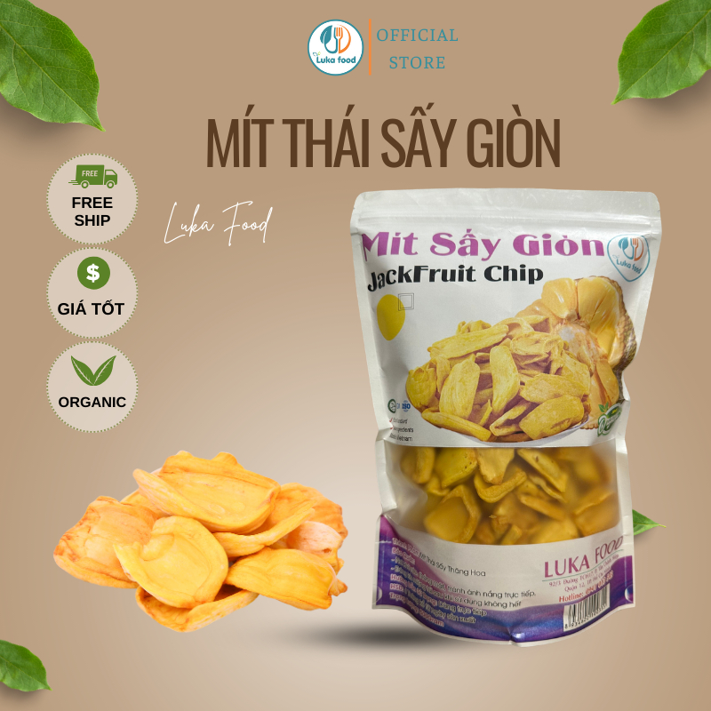 Mít Thái Sấy LUKA FOOD Túi 400g – Hàng Xuất Khẩu Cao Cấp | Shopee Việt Nam