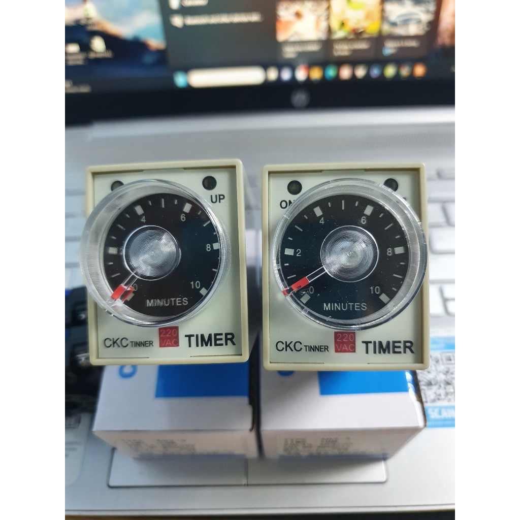 Rơ le thời gian, Relay timer, Rơle hẹn trễ CKC AH3-3 220VAC 10S 30S 60S 10M 30M 60M | Shopee ...