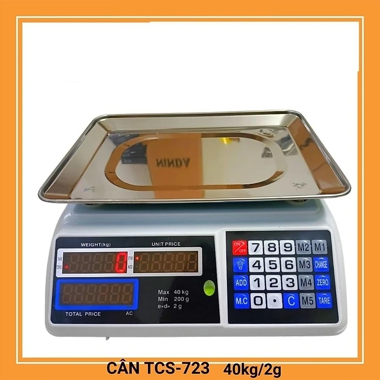 Cân Tính Tiền điện Tử TCS-723 ( 40kg/2g ) và Cân Điện Tử SH-131 10KG/ 3KG | Shopee Việt Nam