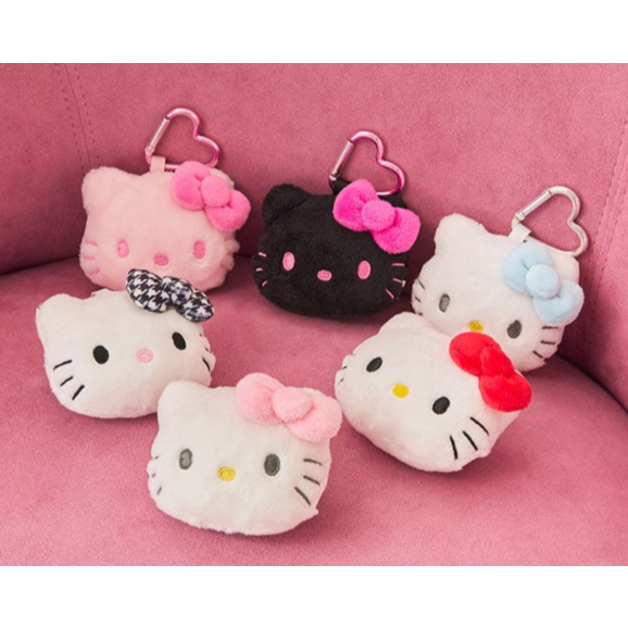 [Direct from Japan] Sanrio Hello Kitty Face-Shaped Mascot Holder ( I ...