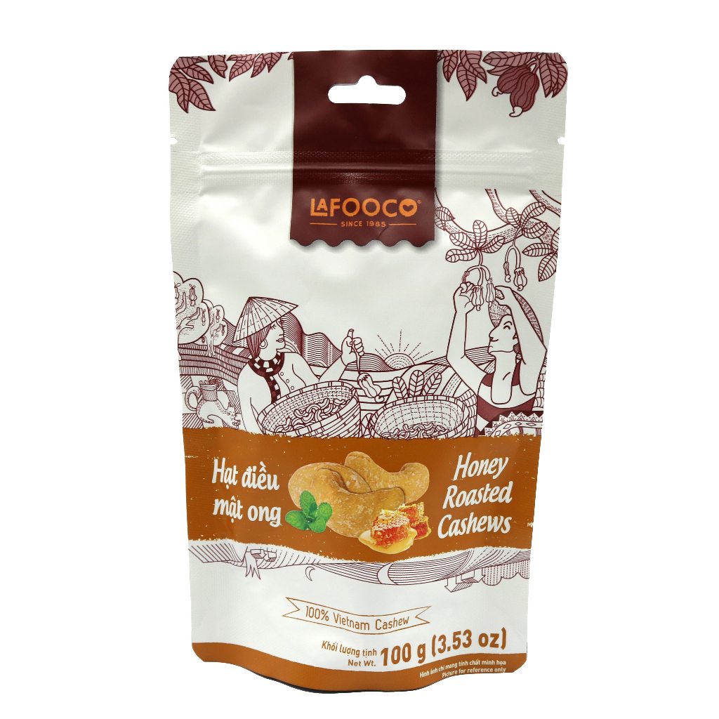 Hạt Điều Mật Ong LAFOOCO túi 100g | Shopee Việt Nam