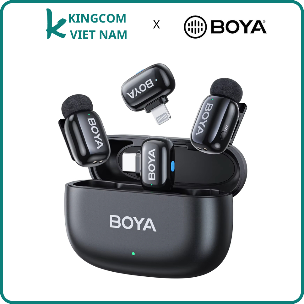 BOYA Mini Micro Có Chức Năng Thay Đổi Giọng Nói AI Ghi Âm Không Dây Cho ...