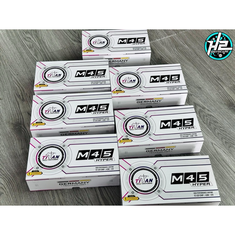 Đèn trợ sáng Titan M45 Hyper | H2motocare | Shopee Việt Nam