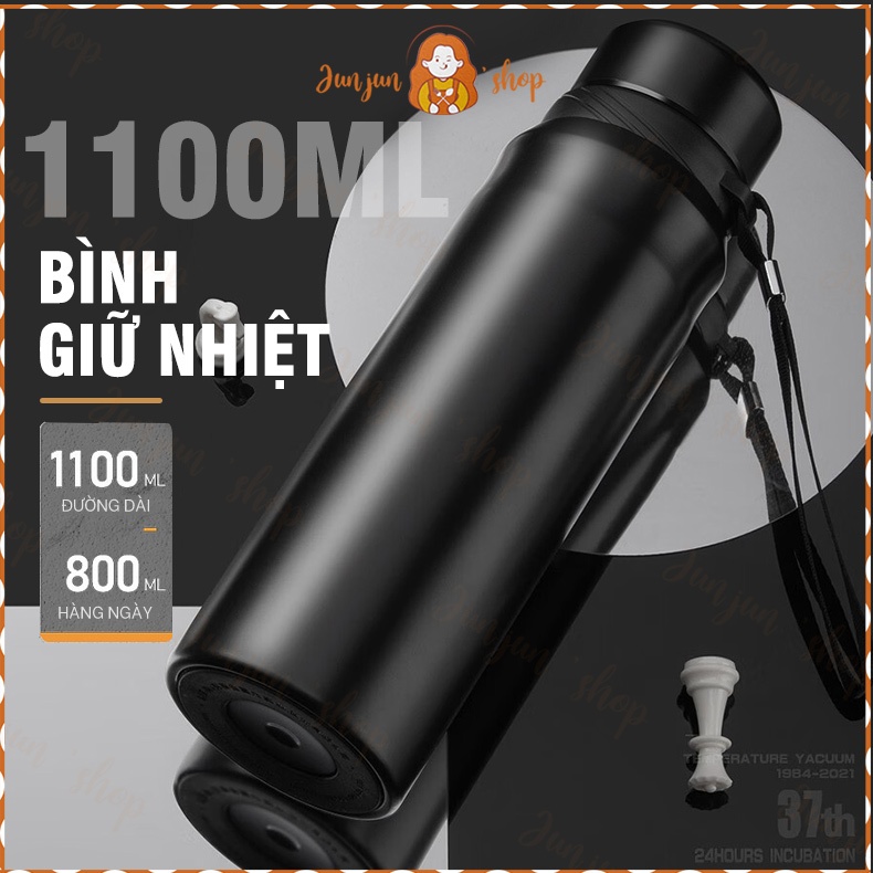 Bình Giữ Nhiệt Lock&Lock Vacuum Bottle 800ml/1100ml LHC6180 Thép Không ...