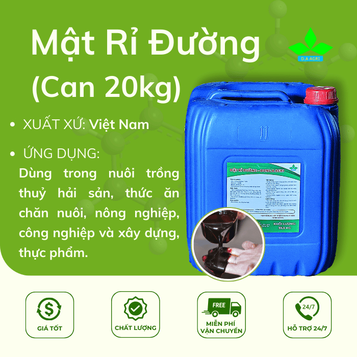 Mật Rỉ Đường Đậm Đặc Chuẩn Loại 1 - CAN 20 KG | Shopee Việt Nam