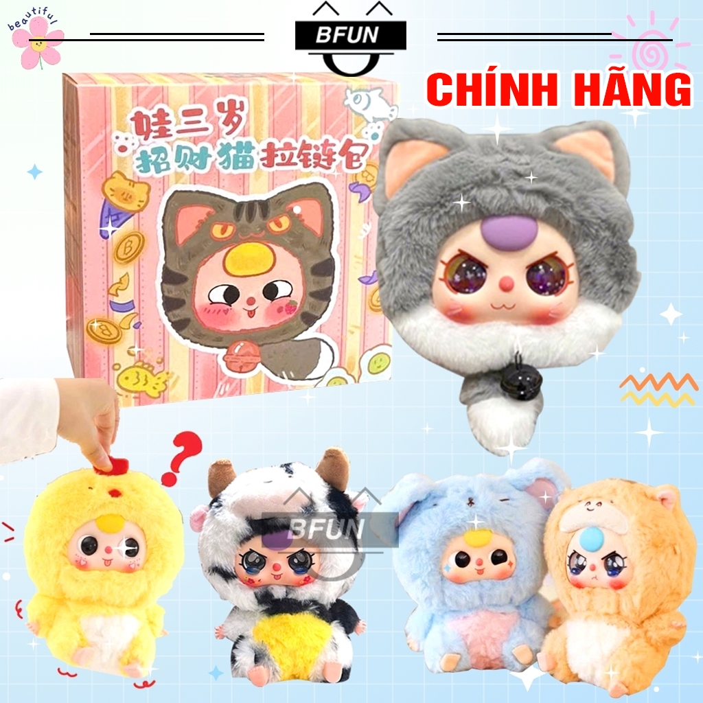 [XẢ KHO] Baby Three Côn Trùng, Bé Ba Tuổi 12 Con Giáp, Mèo Thần Tài ...