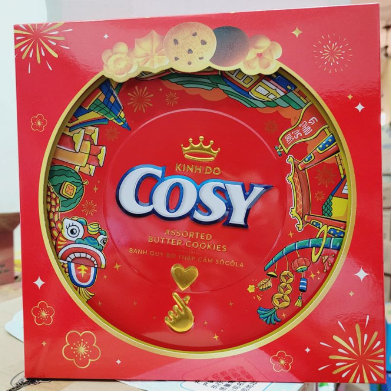 Bánh quy bơ thập cẩm Cosy Socola hộp thiếc 378g | Shopee Việt Nam