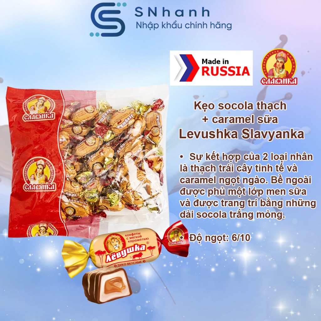 Socola Levushka Slavyanka các vị (Sư tử) | Shopee Việt Nam