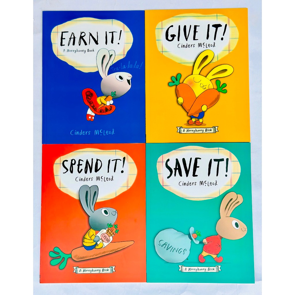 Sách - A moneybunny book (4 cuốn) | Shopee Việt Nam