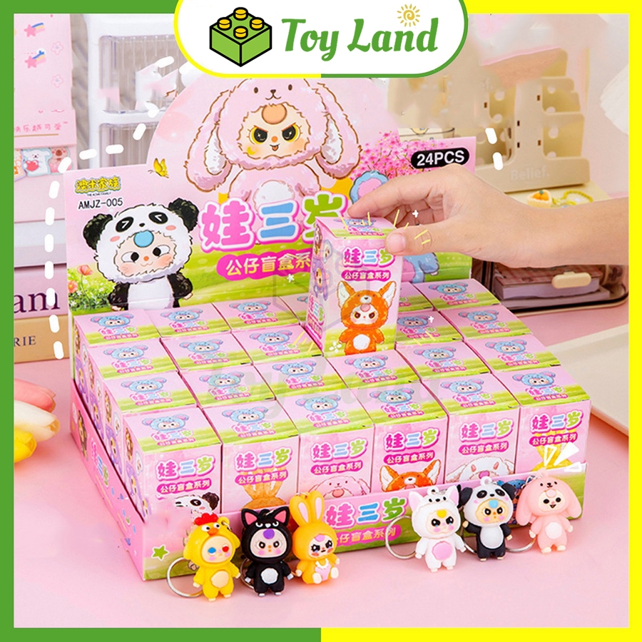 [Móc Khóa] Baby Three Migo Bé Ba Tuổi BB3 Size 5cm Blindbox May Mắn Dễ ...