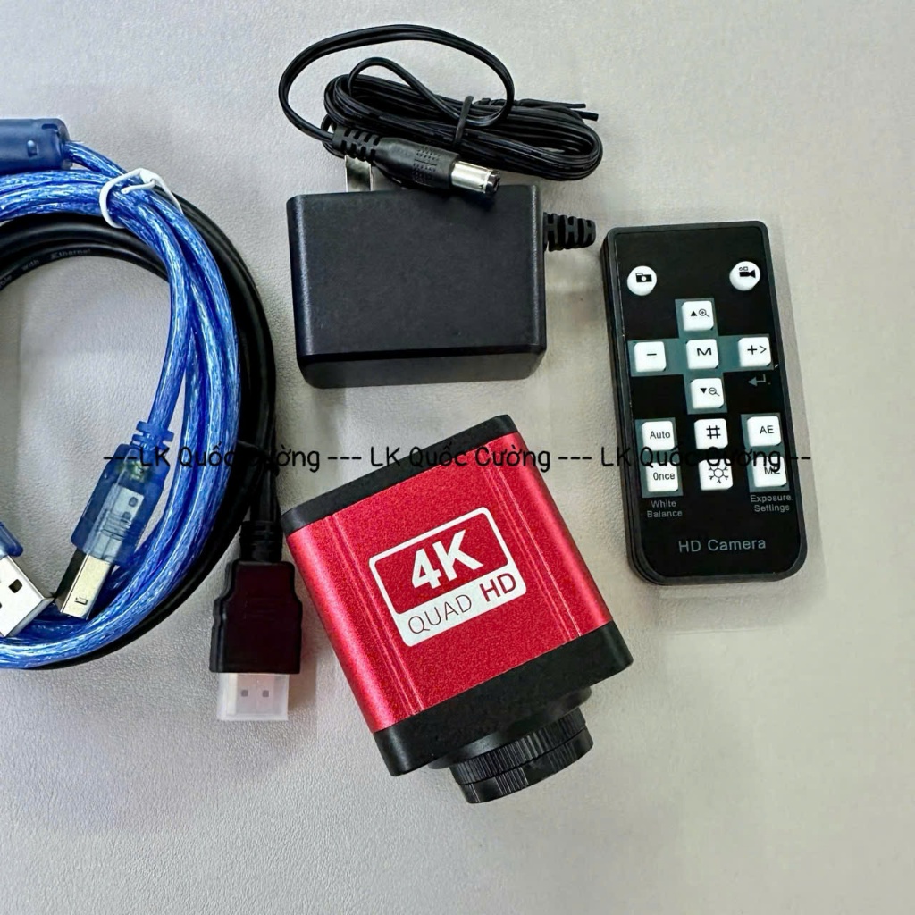 Camera HDMI YCS 4K QUAD HD gắn kính hiển vi 3 mắt | Shopee Việt Nam