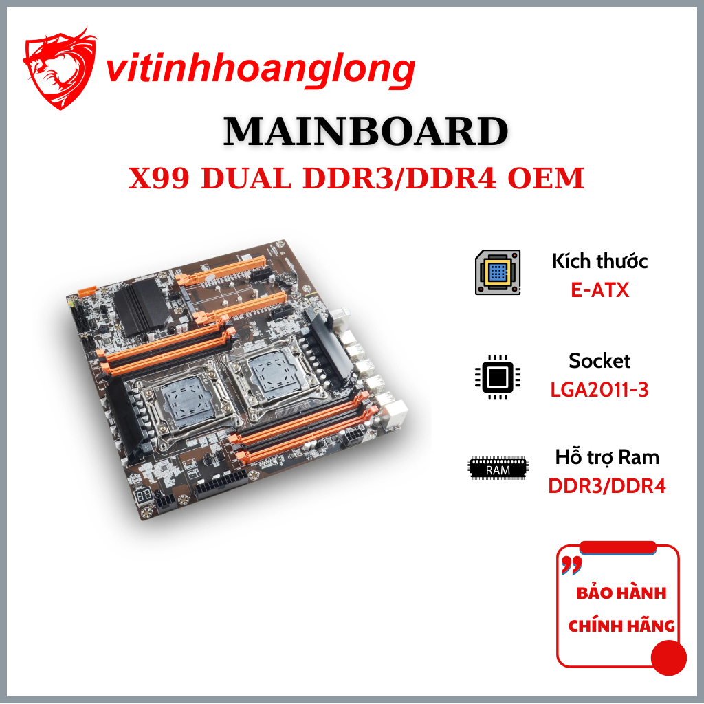 Mainboard X99 Dual DDR3/DDR4 OEM Bảo hành 1 tháng | Shopee Việt Nam