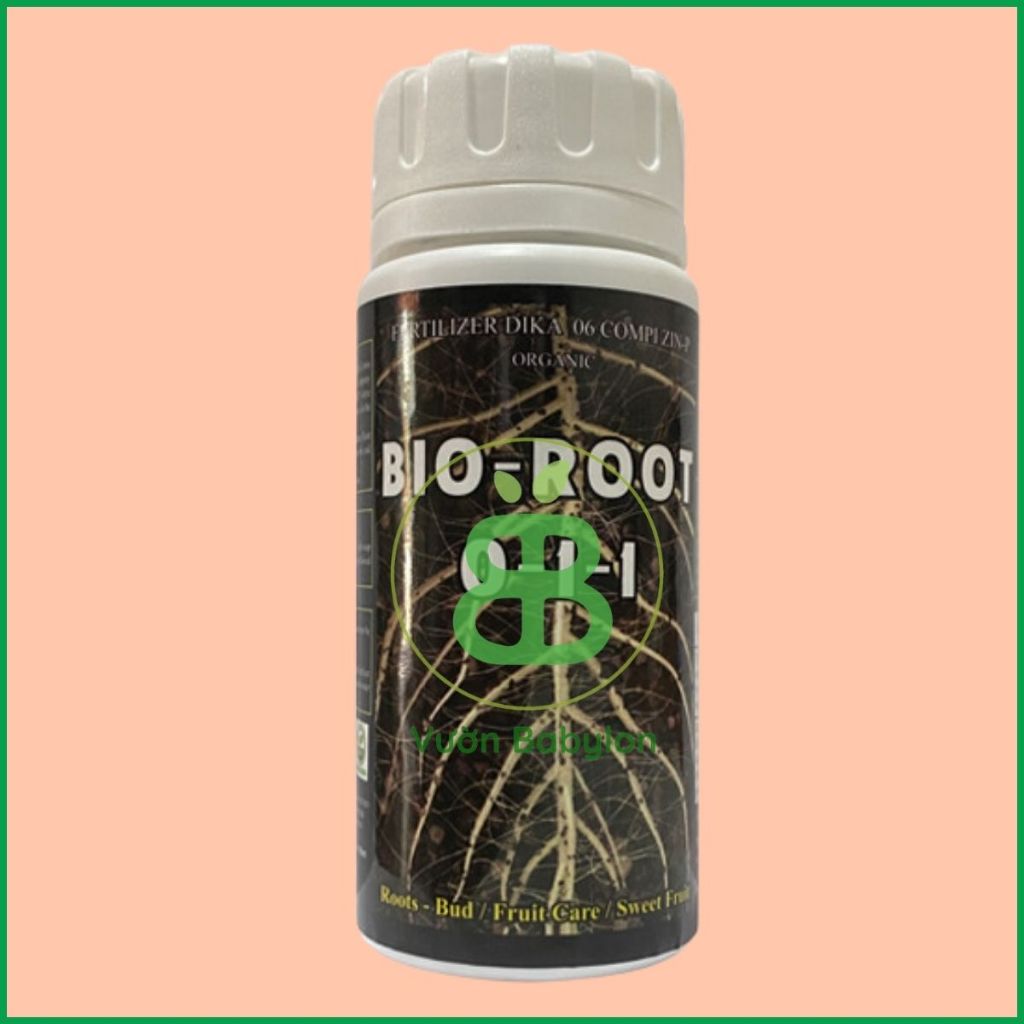 Kích Ra Rễ Bio Root 0-1-1 VUONBABYLON, Kích Rễ Cực Mạnh, Tăng Cường Phát Triển Rễ - Chai 100ML ...