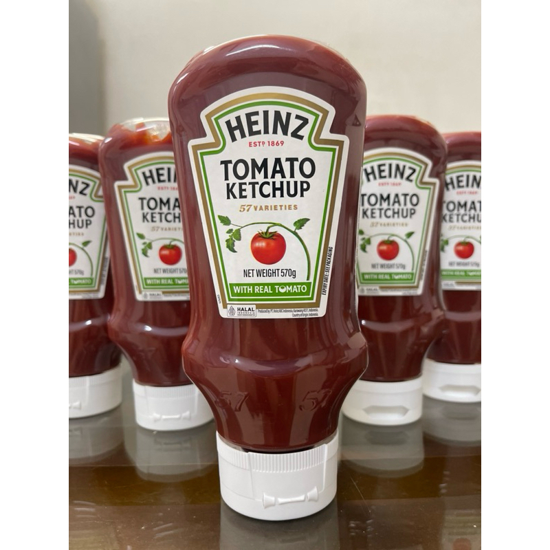 Chai úp 570g --- TƯƠNG CÀ CHUA HEINZ Tomato Ketchup (halal) | Shopee Việt Nam