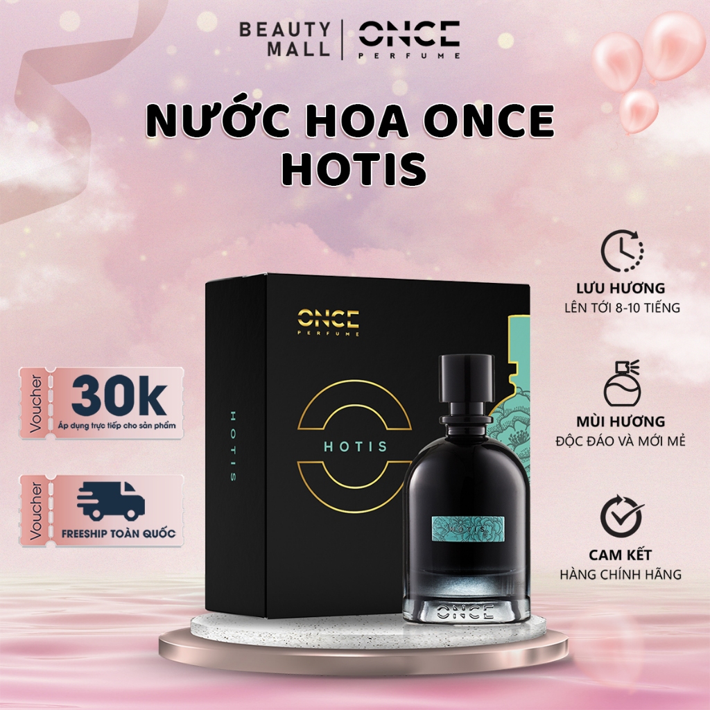 [Hỏa tốc] Nước Hoa Nam Once Perfume Hotis EDP Intense 100ml | Shopee ...