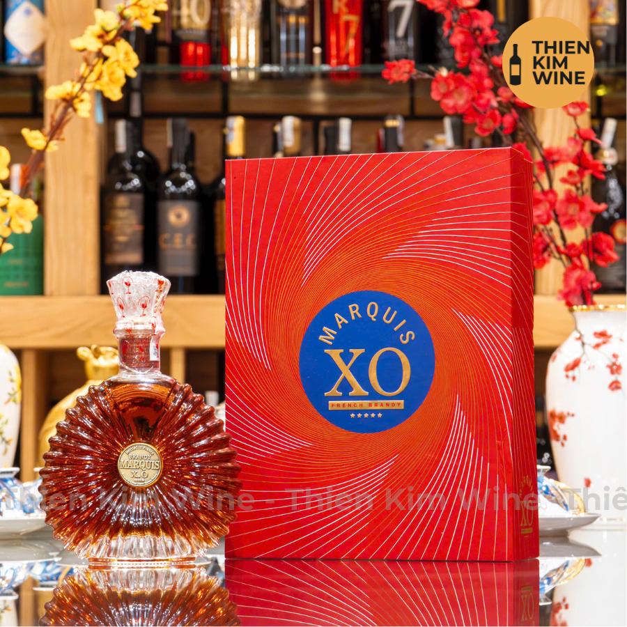 [Chính Hãng] - Hộp Quà Tặng VIP Rượu Brandy Pháp Marquis III XO - 700ml ...