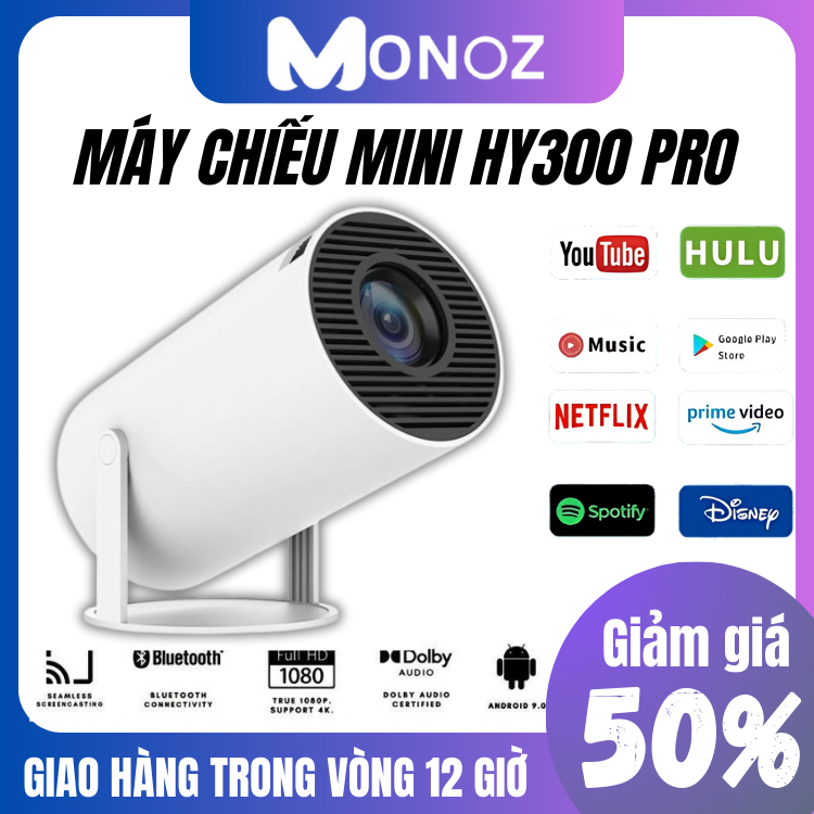 [BH 2 năm] Máy chiếu mini HY300 PRO / HY320 / HY300 / HY320 Mini Full ...