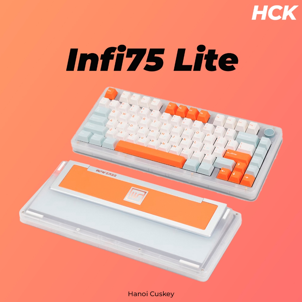 [Sẵn Giao] Bàn Phím Cơ Infiverse Infi75 Lite Chính Hãng 3 Mode Kết Nối ...