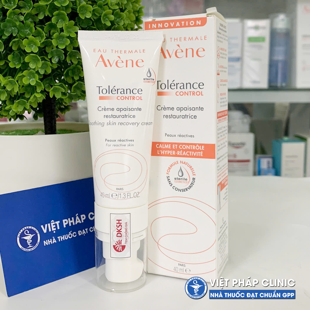 Kem Dưỡng Avene Hỗ Trợ Khôi Phục Hàng Rào Bảo Vệ Da Avène Tolerance Control Soothing Skin ...