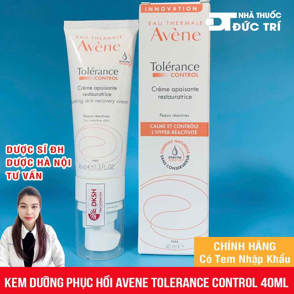 Avene Tolerance Kem Dưỡng Phục Hồi Hàng Rào Bảo Vệ Da Avène Tolerance Control Soothing 40ml ...