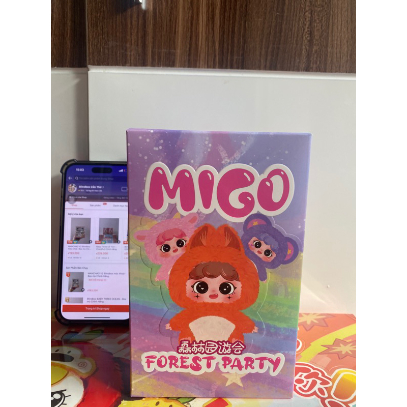 BABY THREE MIGO FOREST GARDEN PARTY - Box mù Chính Hãng. | Shopee Việt Nam