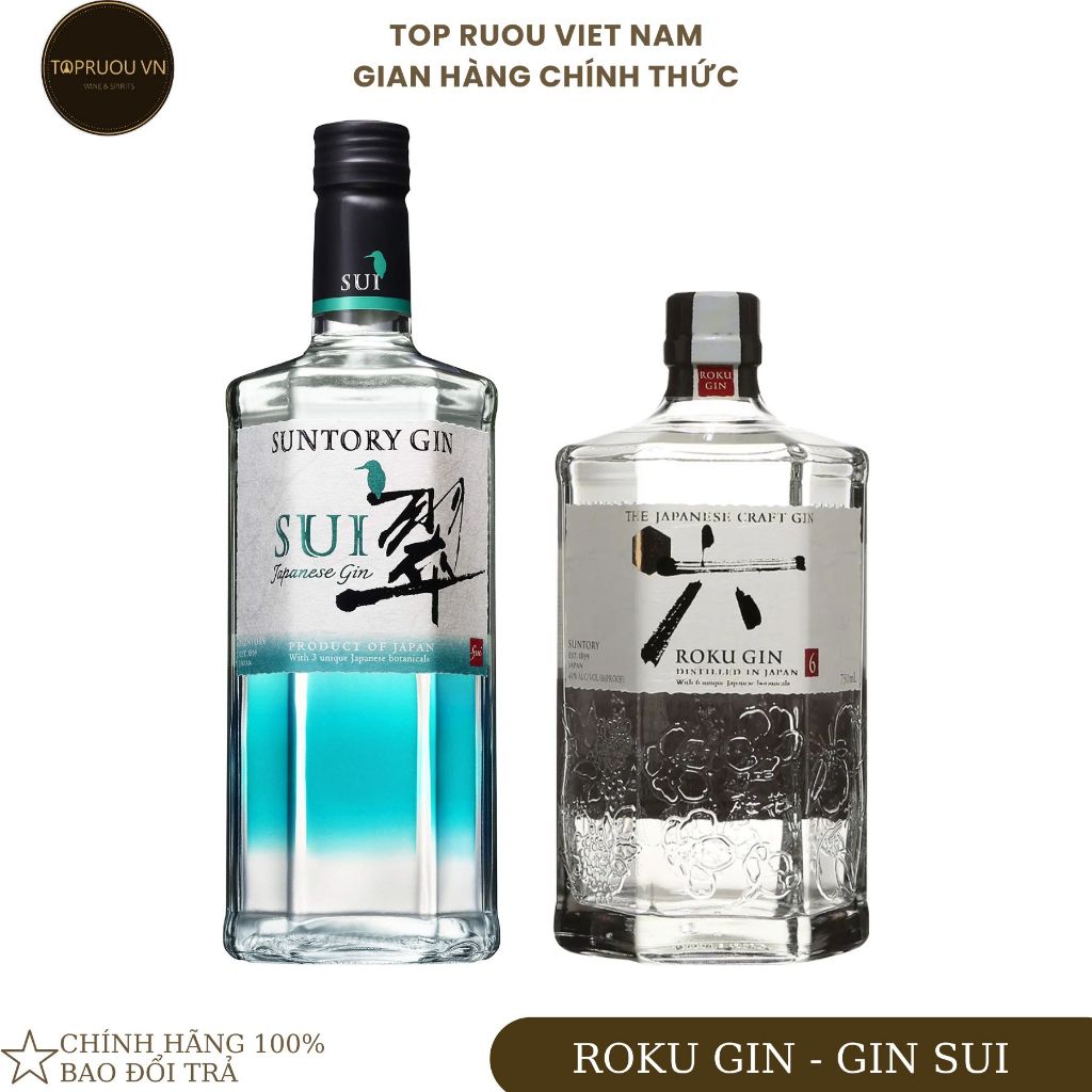 [Chính Hãng] Roku Gin - Suntory Gin Sui - Hennessy VS - Special Gold ...