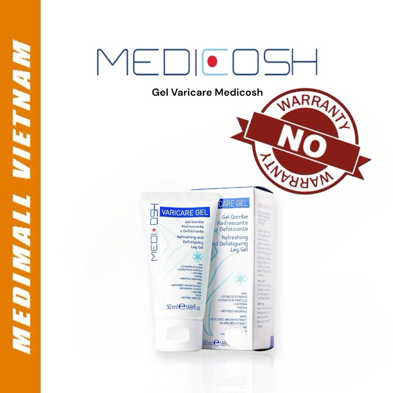 Gel Varicare Medicosh giúp giảm triệu chứng suy giãn tĩnh mạch chân ...