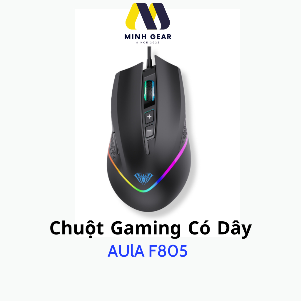 Chuột Gaming Có Dây AULA F805 - Hàng Chính Hãng | Shopee Việt Nam