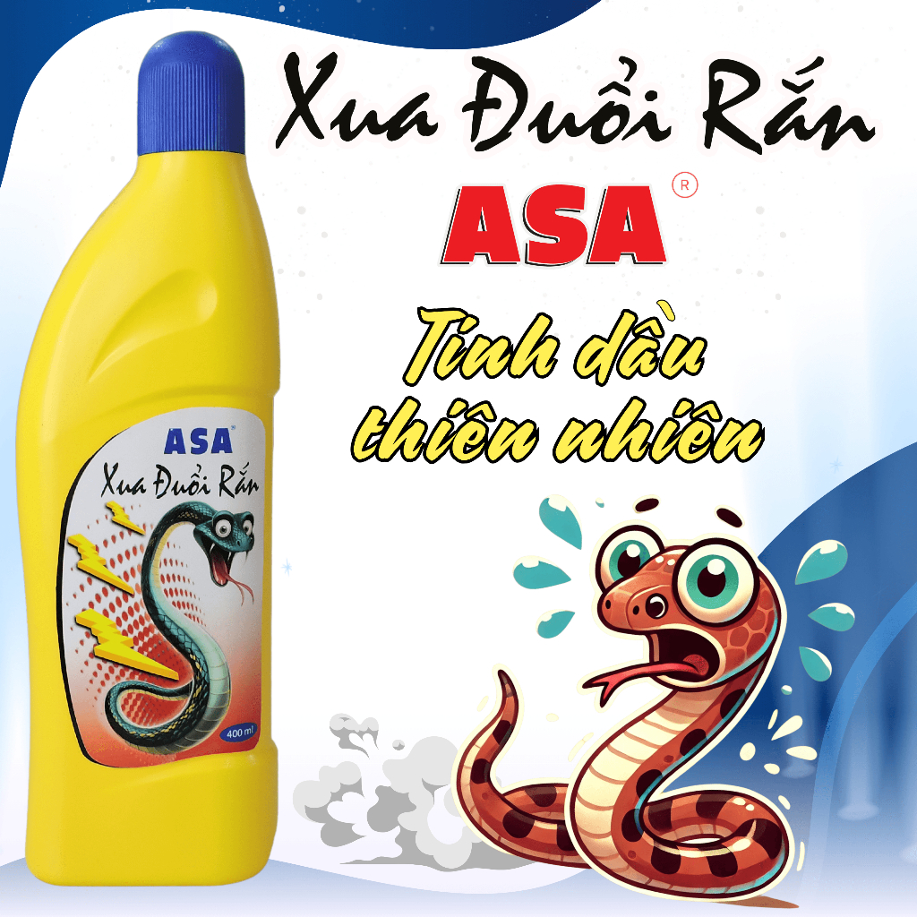 Xua đuổi rắn ASA - Dạng xịt rưới tiện lợi, hiệu quả lâu dài | Shopee ...